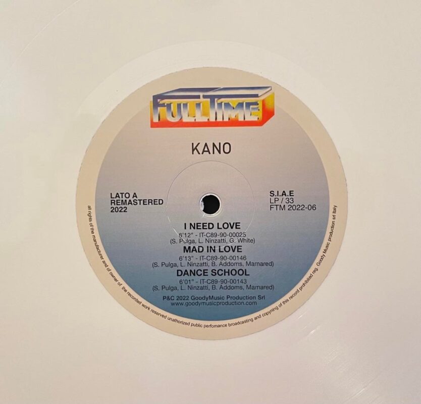 KANO – ANOTHER LIFE – Disco Time Records
